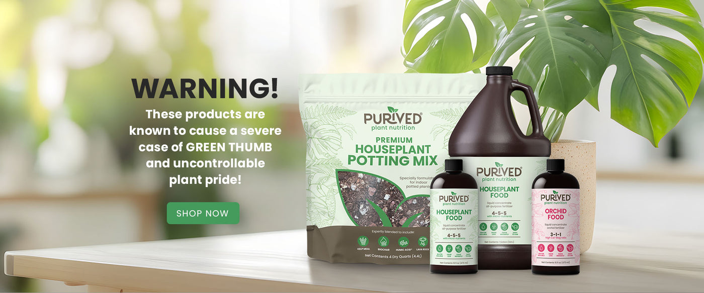 Purived | Plant Nutrition | Liquid Houseplant Food, Indoor House Plant